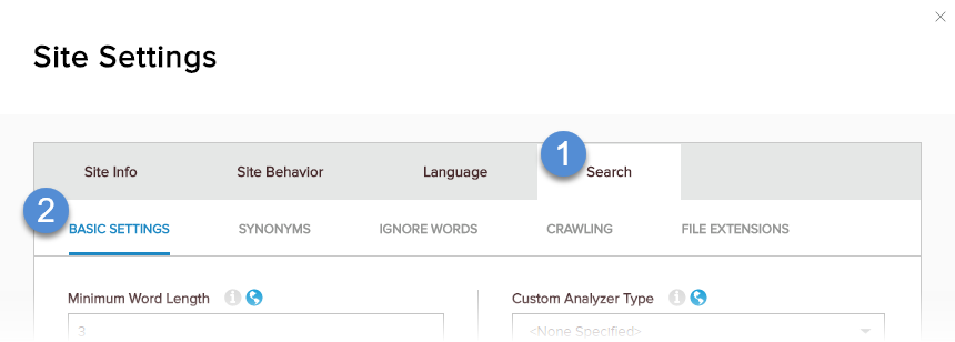 Configure Search -- DNN Docs