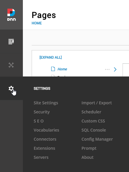 Configuring Your Site -- DNN Docs